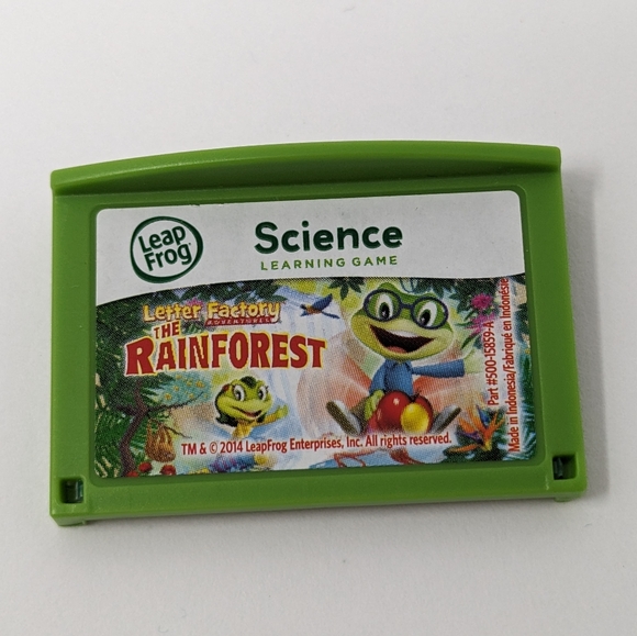 Leapfrog | Toys | Leapfrog Explorer Pad Game Letter Factory Rainforest ...